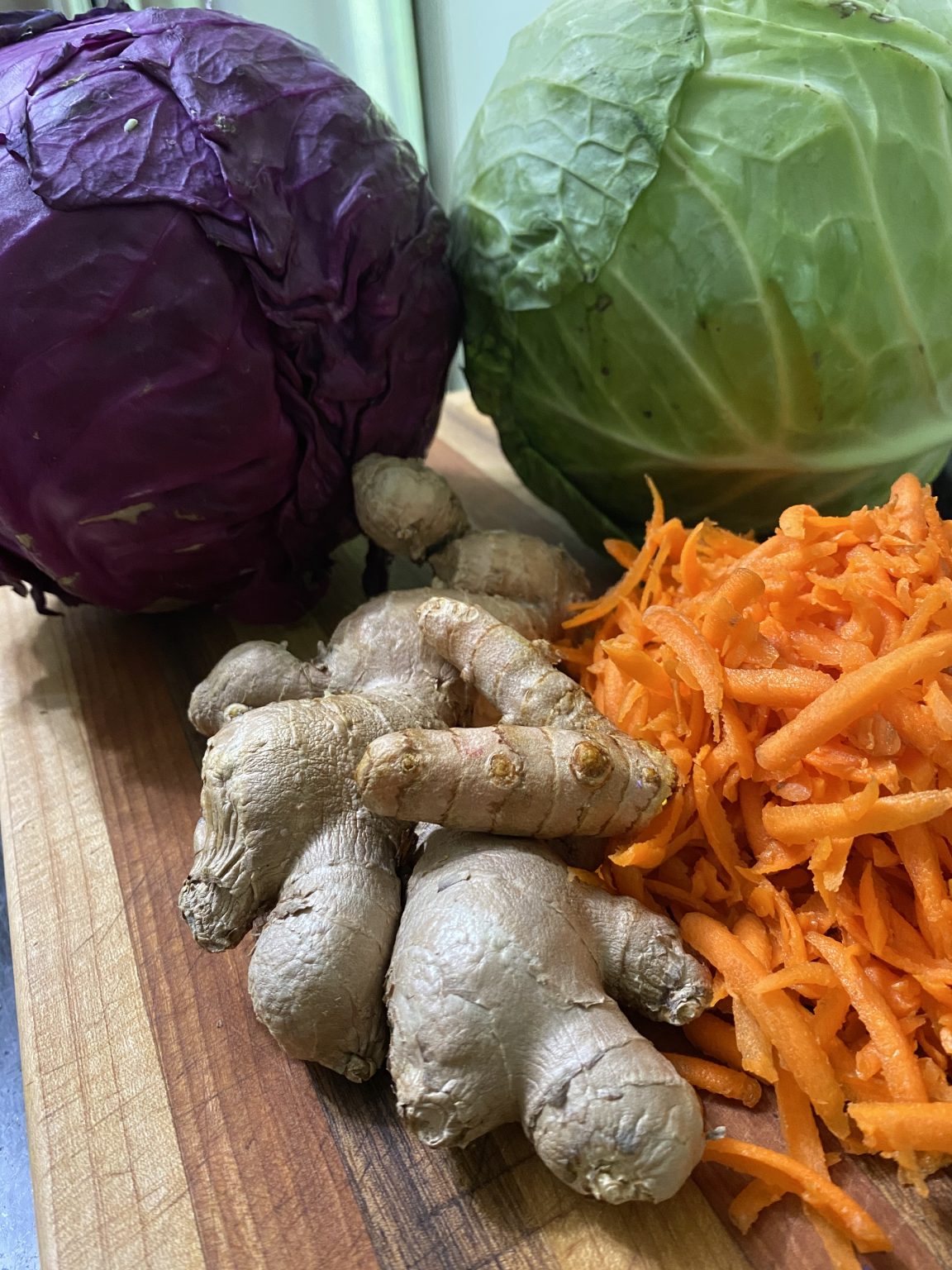 Fermentation Station at our house - Forage and Salvage
